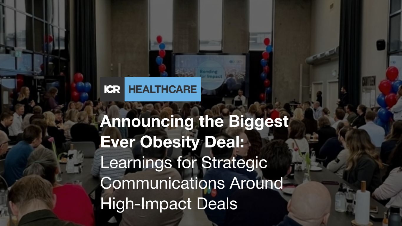 Announcing the Biggest Ever Obesity Deal: Learnings for Strategic ...